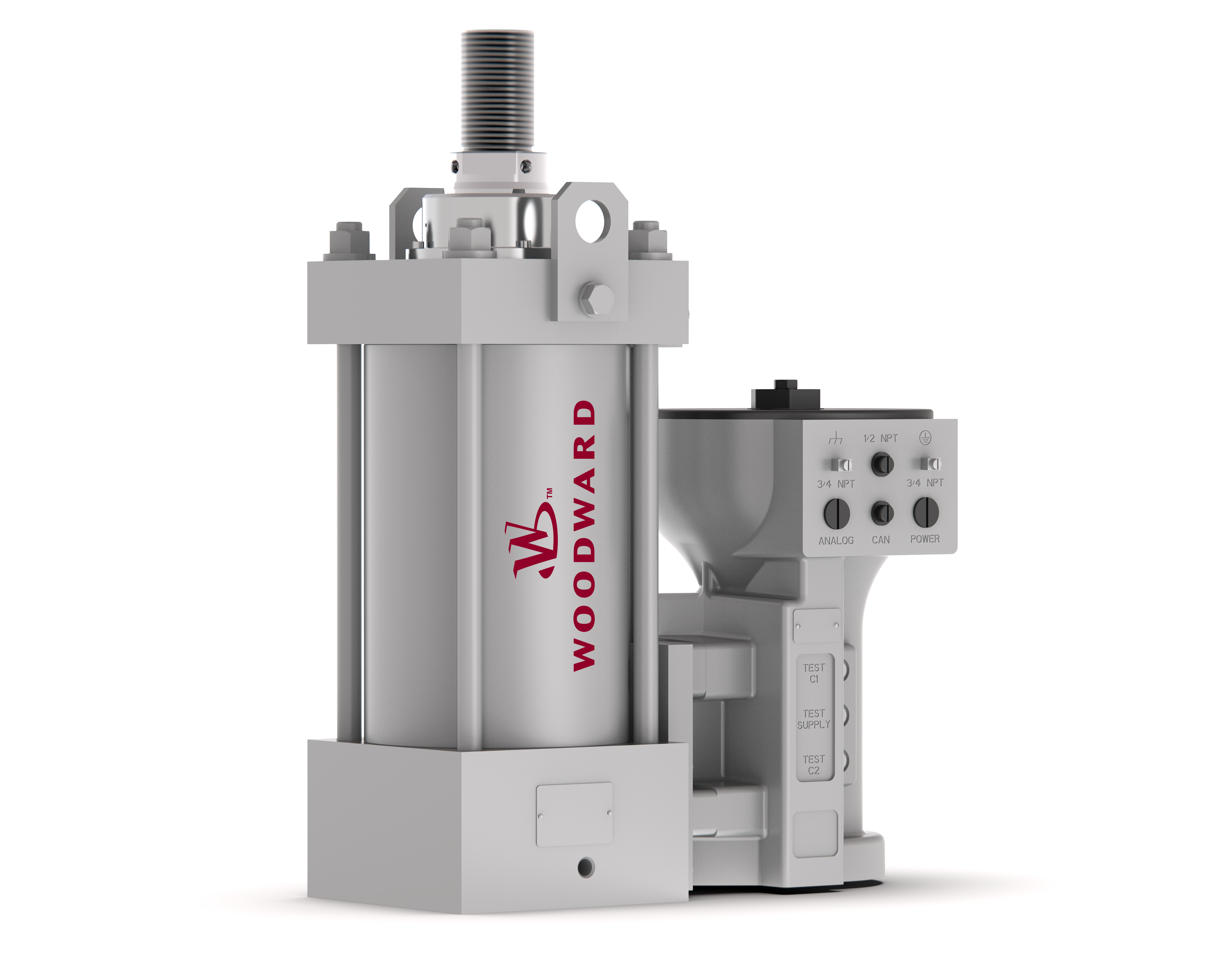 VariStroke Linear Electro-Hydraulic Valve Actuator | Woodward